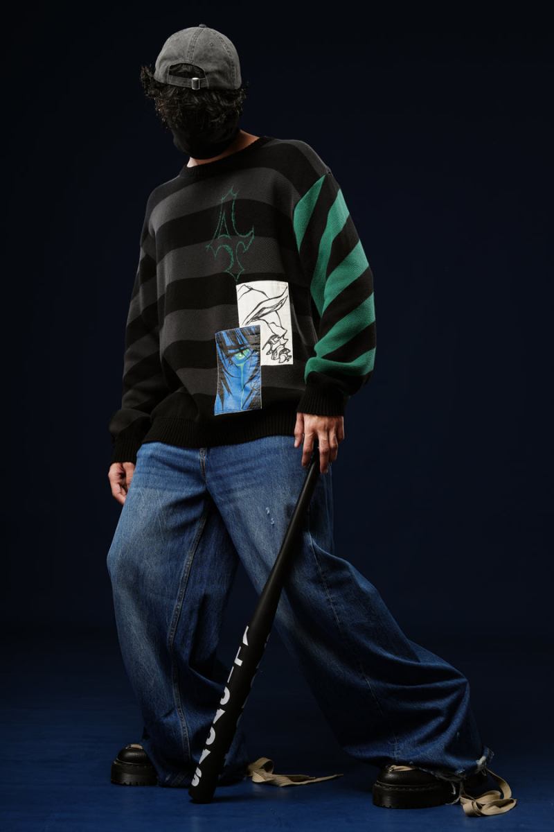 Cifer 04 – Knitted Goth Sweatshirt – OverLayer